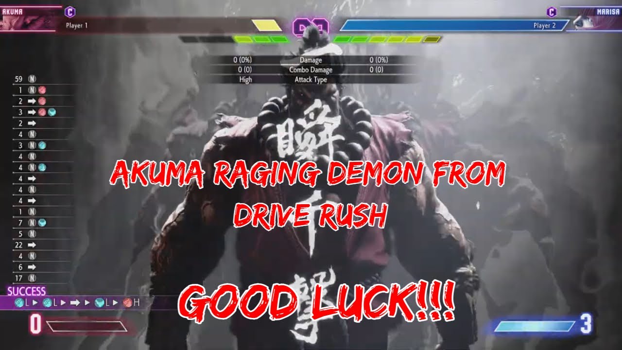 Akuma Drive Rushing Demon - YouTube