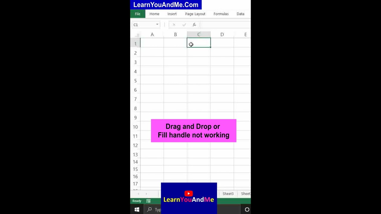 Drag And Fill Not Working In Excel how To Drag Numbering In Excel Drag And Fill Not Working In Excel how To Drag Numbering In Excel