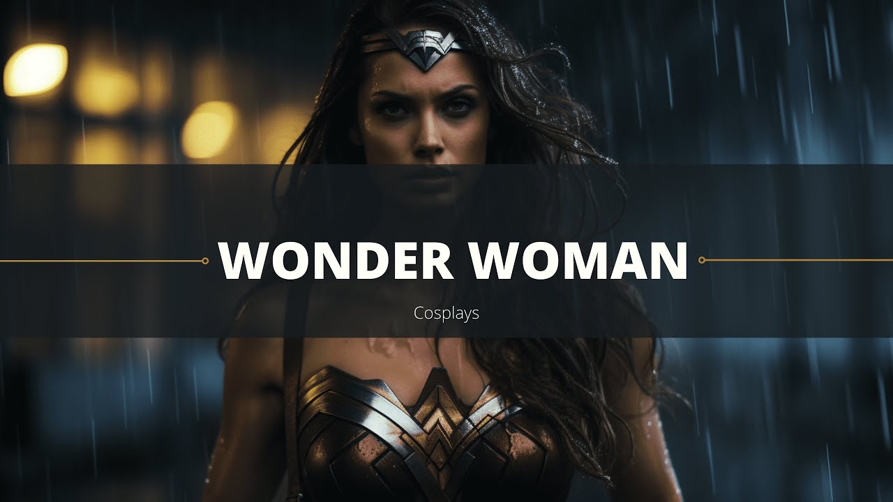 🌧️Wonder Woman Cosplay in the Rain - Which Look is Your Favorite?🌧️ ...