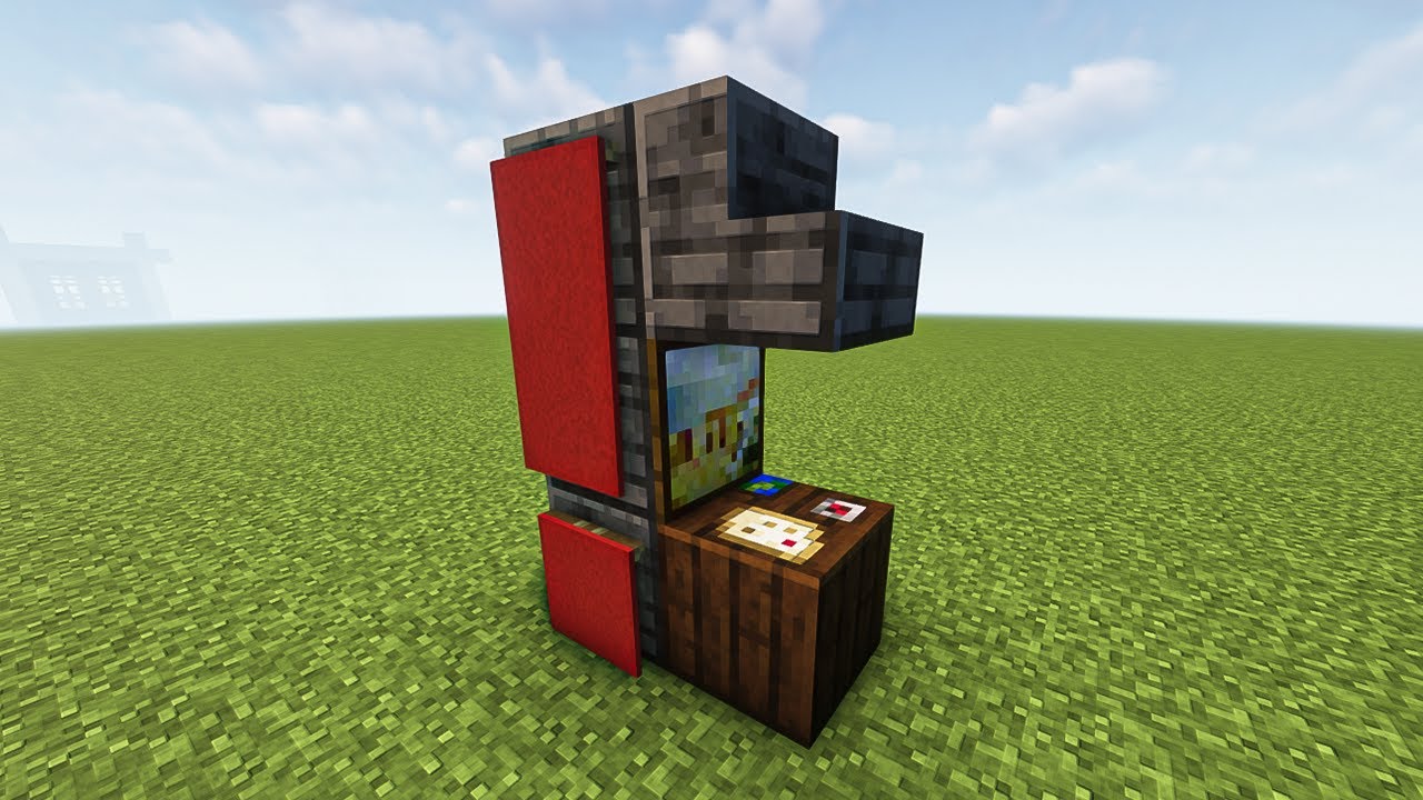 Arcade machine in minecraft (Tutorial) - YouTube
