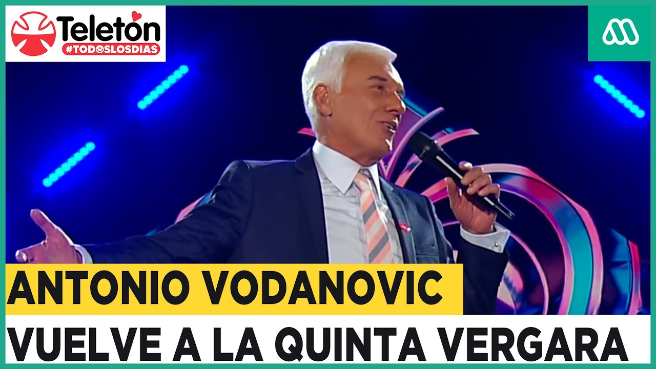Momento histórico: Antonio Vodanovic vuelve a la Quinta Vergara - YouTube