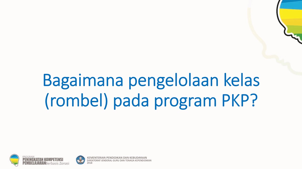 Kebijakan Program PKB melalui Peningkatan Kompetensi Pembelajaran Berbasis Zonasi - YouTube