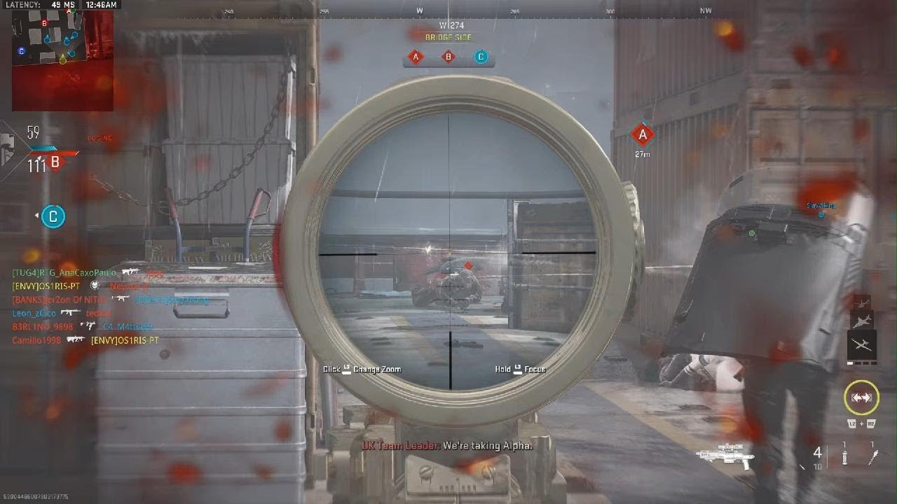 Call of Duty: Sniper fast chopper - YouTube