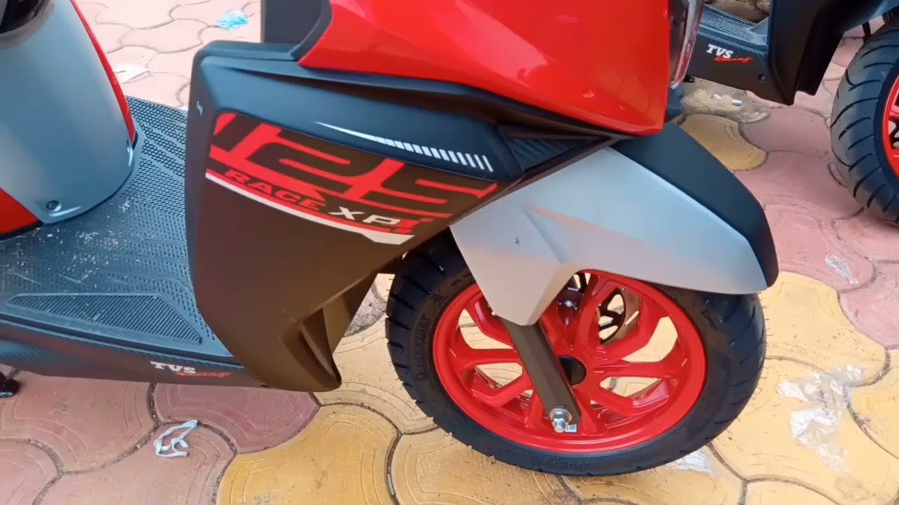 New Tvs Ntorq Race XP 2021 | Ntorq Black Red Colour Review Detailed ...