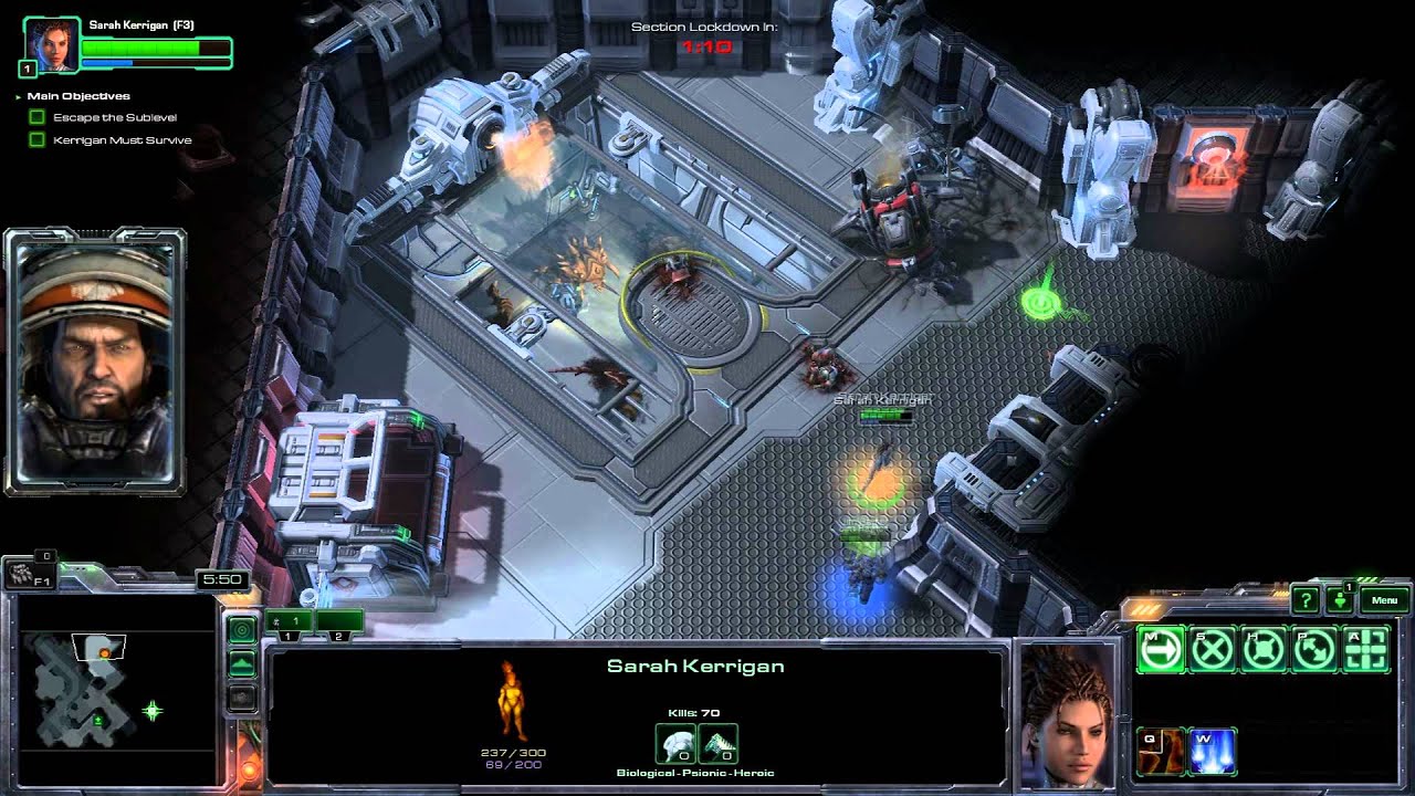 Sc2 HotS - Campaign Mission 2 - YouTube