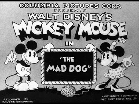 The Mad Dog (1932) Mickey Mouse - YouTube