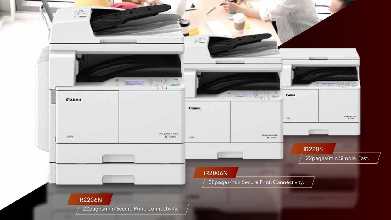 Canon IR 2006n, IR2206N, IR2206 model Review. - YouTube