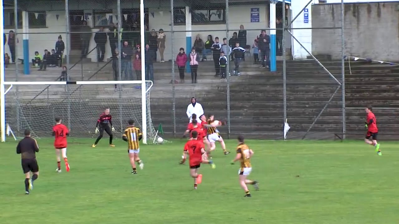 VIDEO crossmaglen rangers first goal vs lavey gac - YouTube