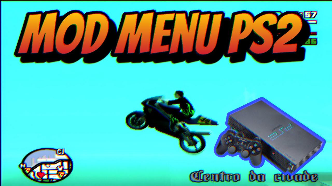 GTA San Andreas mod Menu PS2 - YouTube