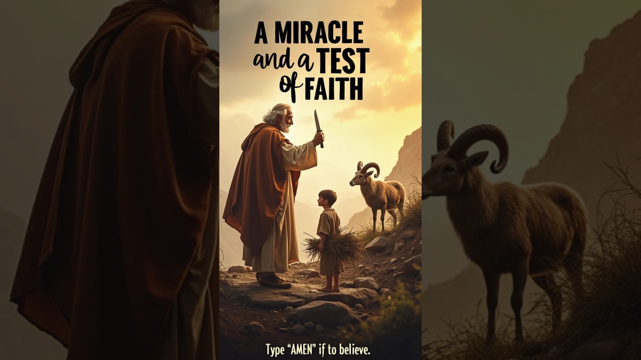 Abraham's Test: The Sacrifice of Isaac #faith #bible #christianity # ...