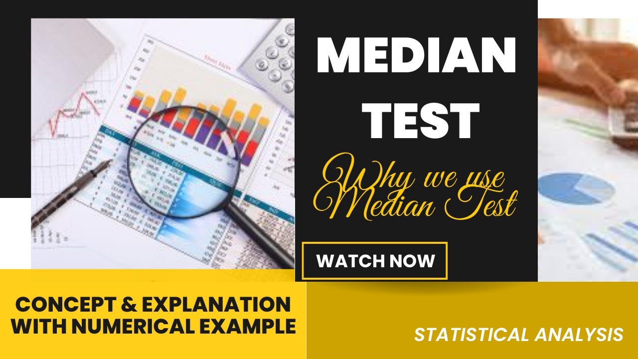 Median Test (Using Chi-square) | Non-Parametric Test | Concept ...