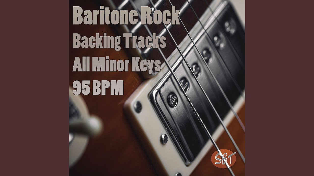 Baritone Rock Backing Track in Eb Minor 95 BPM - YouTube