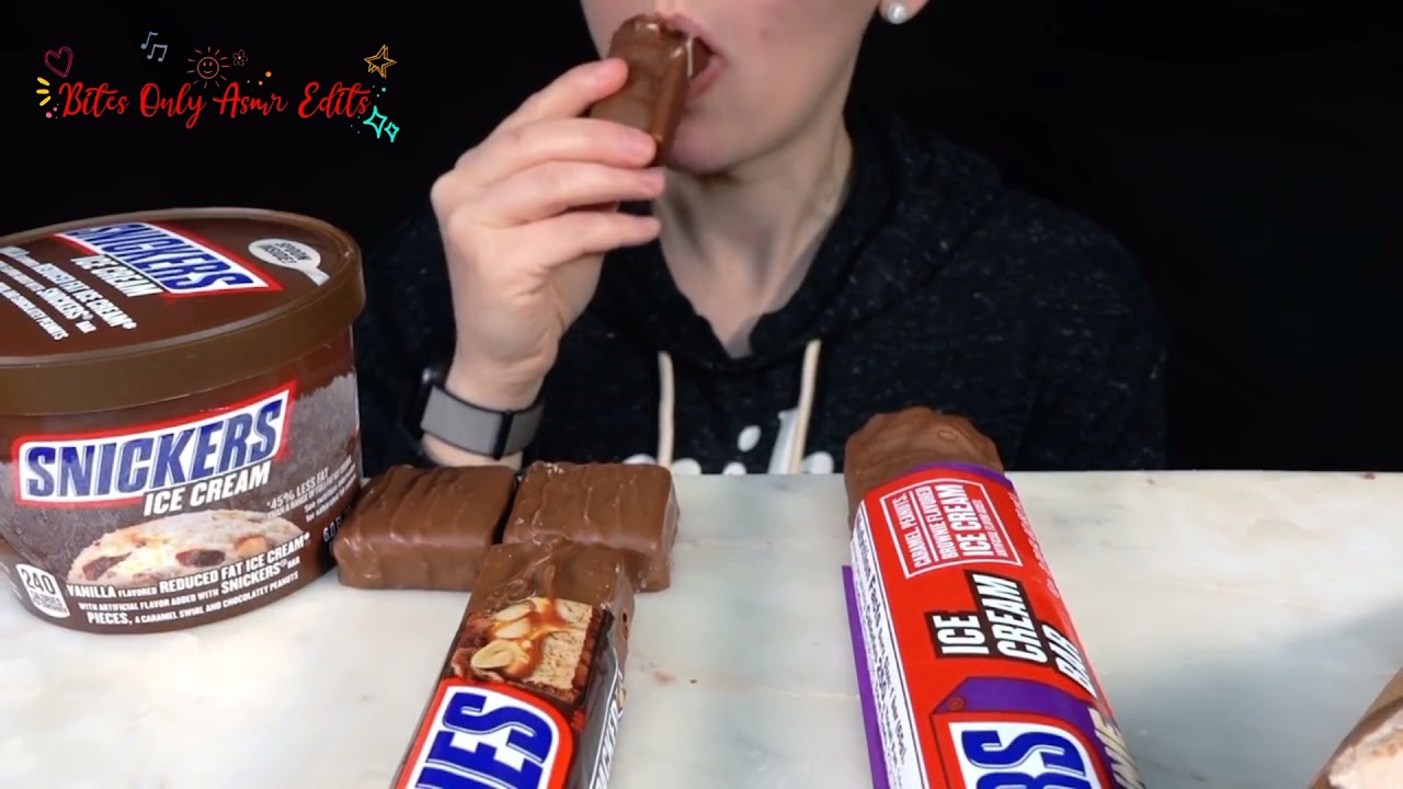 *Bites Only* ASMR SNICKERS PARTY VNM ASMR - YouTube