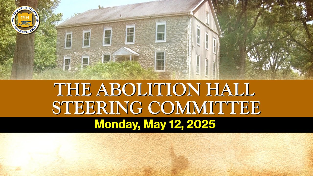 May 12, 2025 Abolition Hall Steering Committee Meeting - YouTube