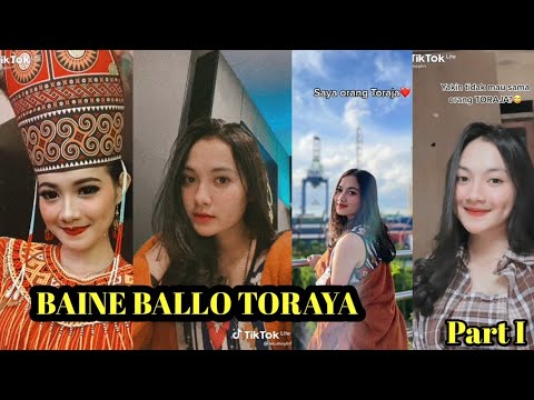 Kumpulan TikTok cewek toraja part 1 Viral|Baine Ballo Toraya - YouTube