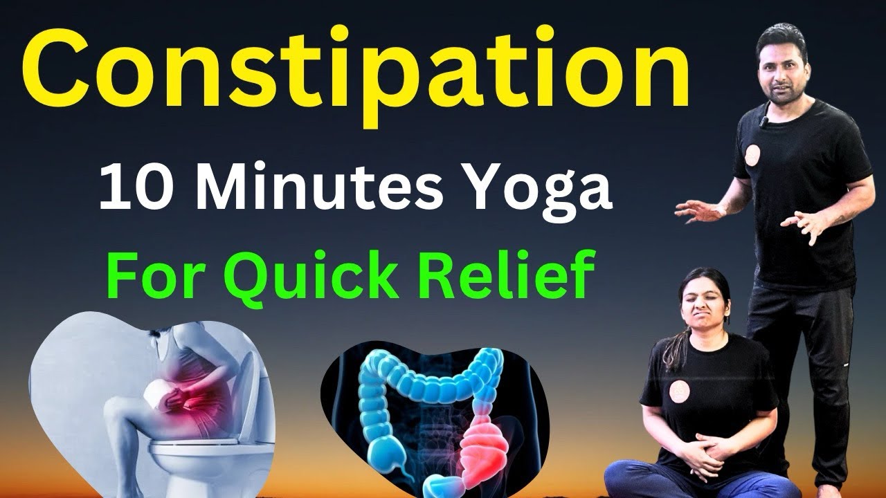 10-Minute Yoga for Constipation Relief | Improve Digestion ...