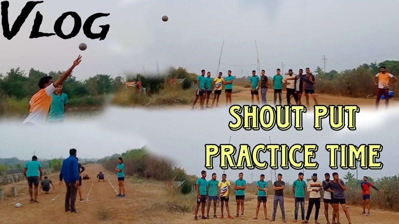Shot Put Practice Time 💪 - YouTube