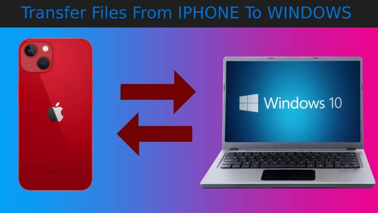 Transfer Files from IPhone to Windows without Itunes in tamil | SS ...