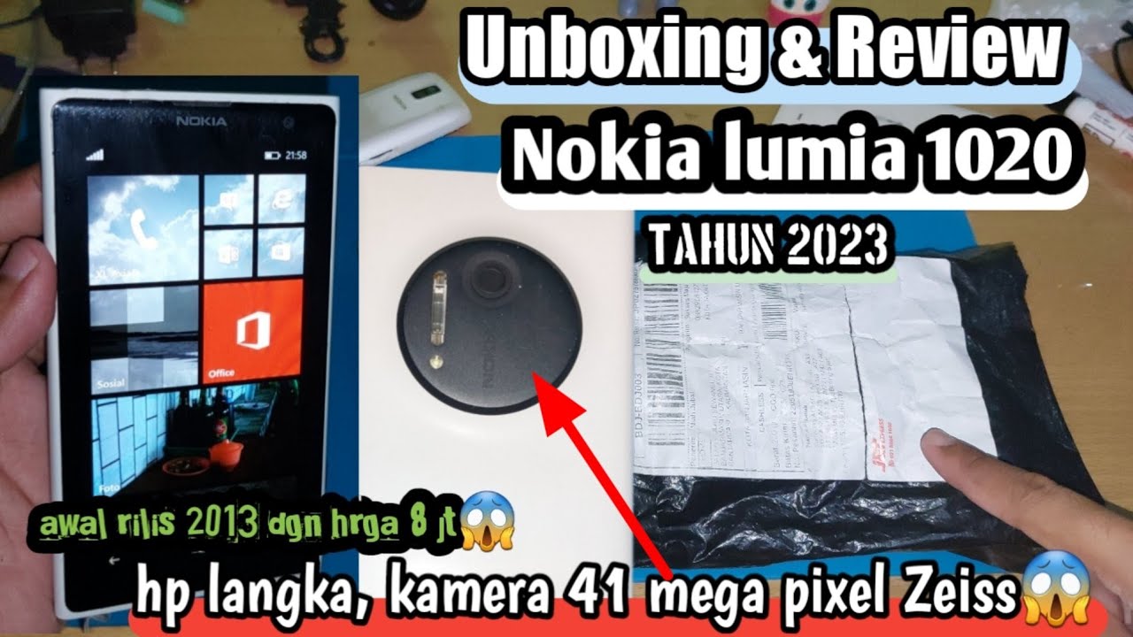 Nokia Lumia 1020 Unboxing [REVIEW] Nokia Lumia 1020 - Indonesian tahun ...