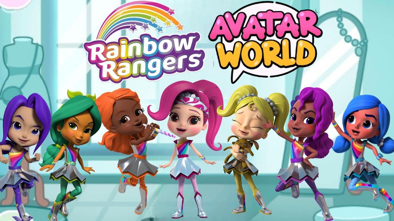 How To Make Rainbow Rangers Characters 🦸‍♂️🦸‍♀️in Avatar World # ...