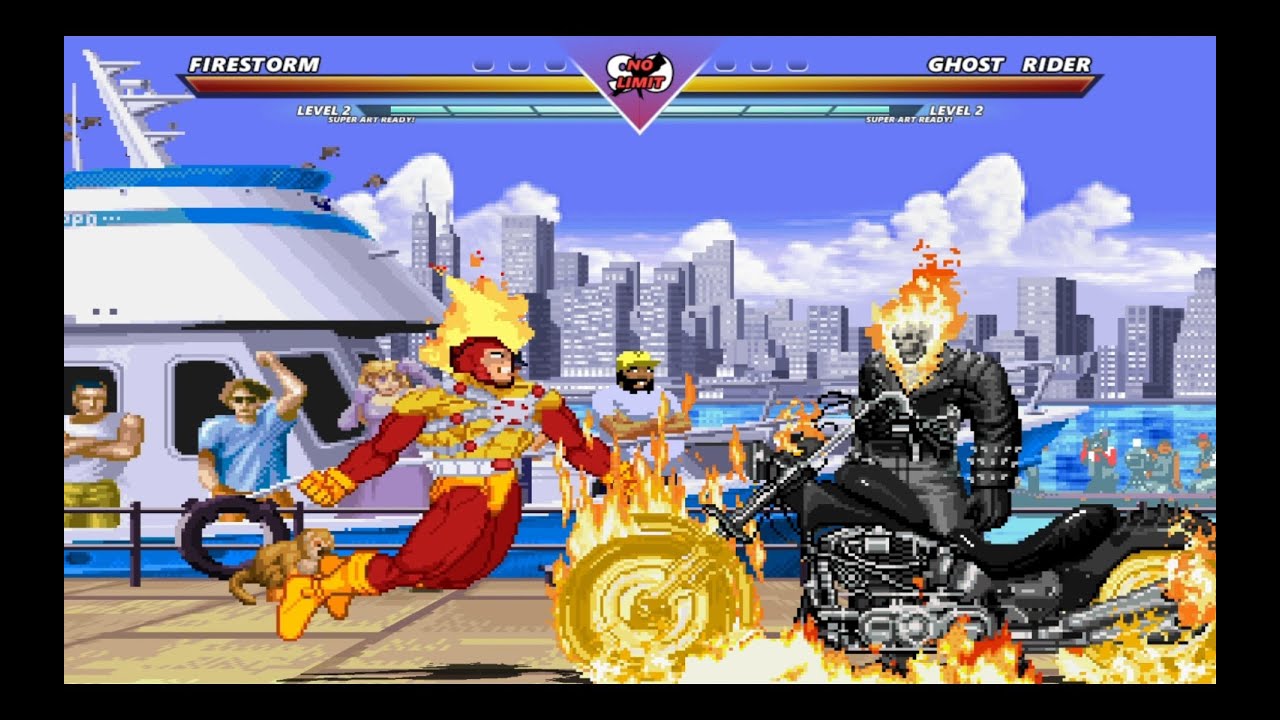 Ghost Rider Vs Firestorm - Highest Level Insane Epic Fight OF All Time ...