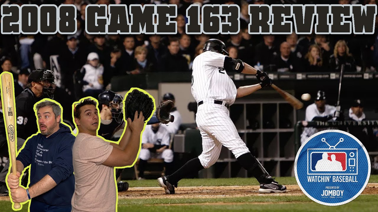 Watchin' Baseball | 2008 Game 163 - YouTube