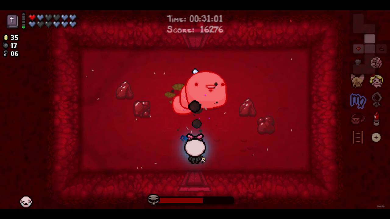 Binding of Isaac: Afterbirth - womb1 to cathedral - Never ending quest ...