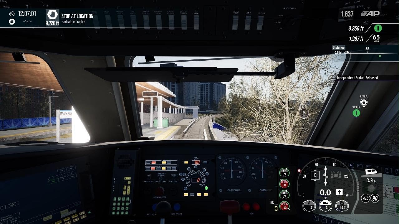 Life of a train conductor driving the Mbta Commuter in Tsw5 - YouTube