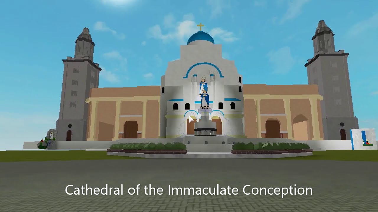 Cathedral of the Immaculate Conception in Roblox (Catholic Church of ...