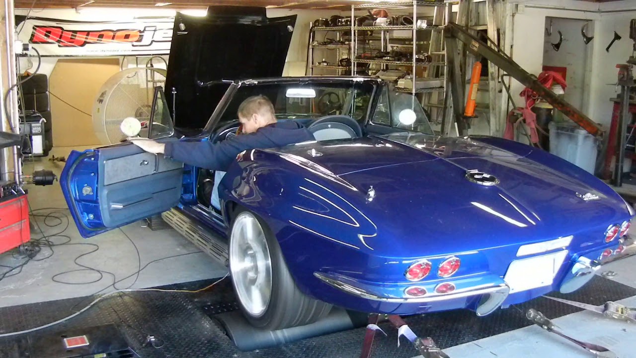 1967 Corvette C2 Dynojet Dyno Tuning - YouTube