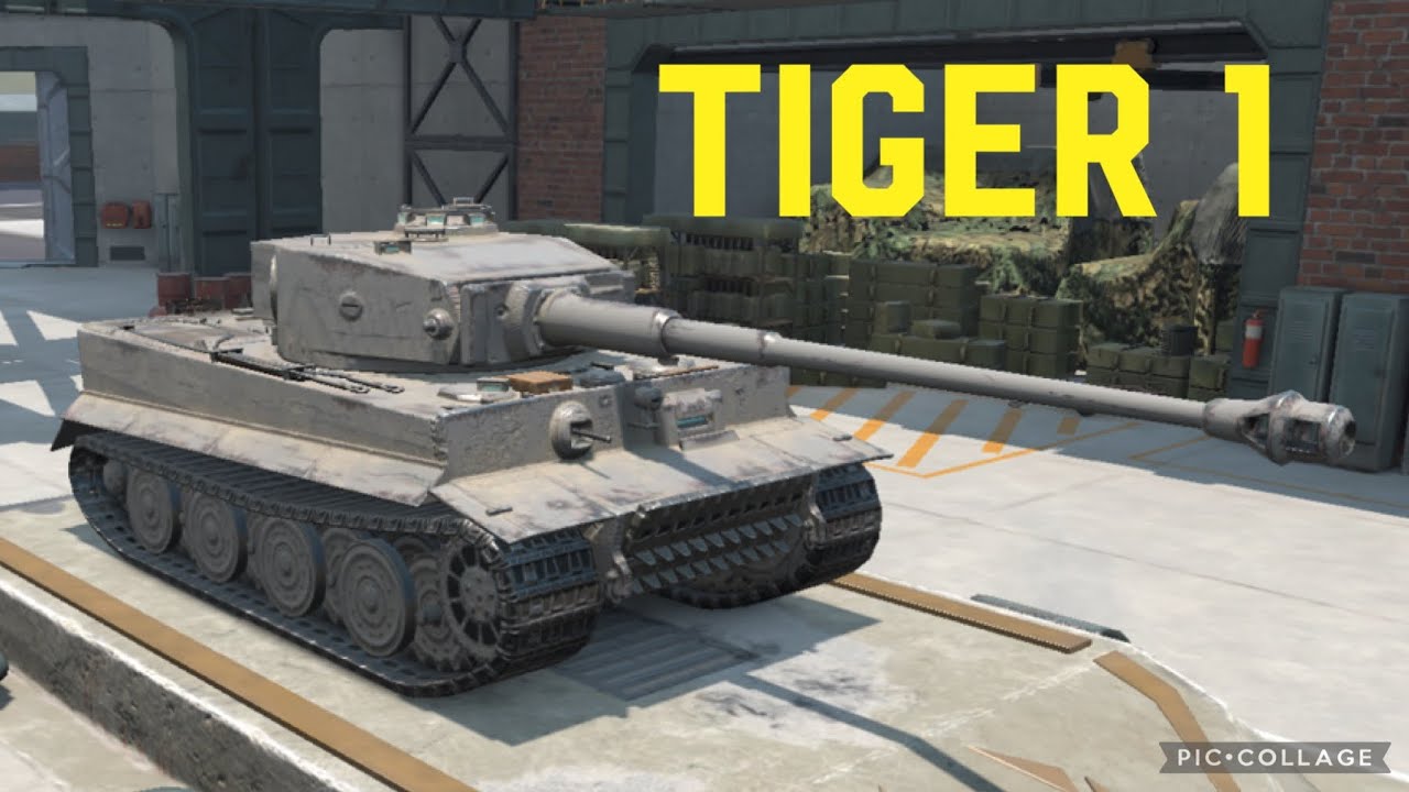 Tiger 1 gameplay | WoT Blitz - YouTube