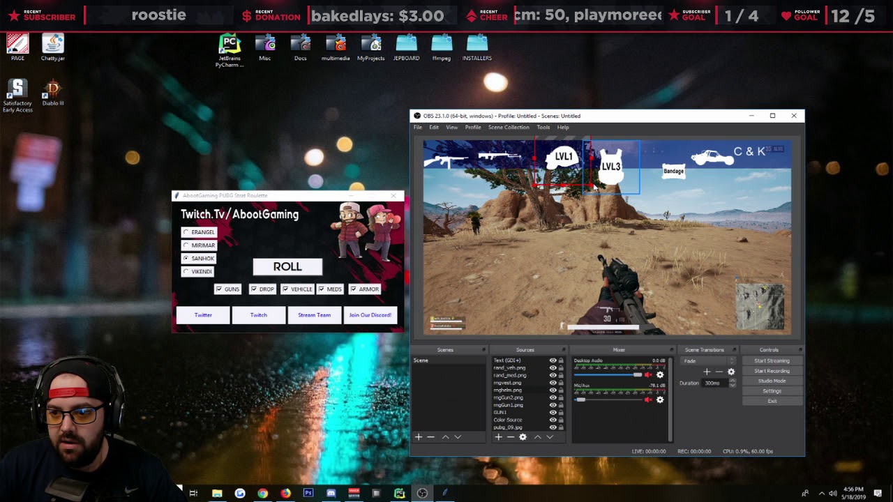 PUBG Streamer Roulette - YouTube