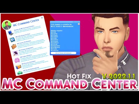 MC COMMAND CENTER V 2022.1.1 // LOS SIMS 4 - YouTube