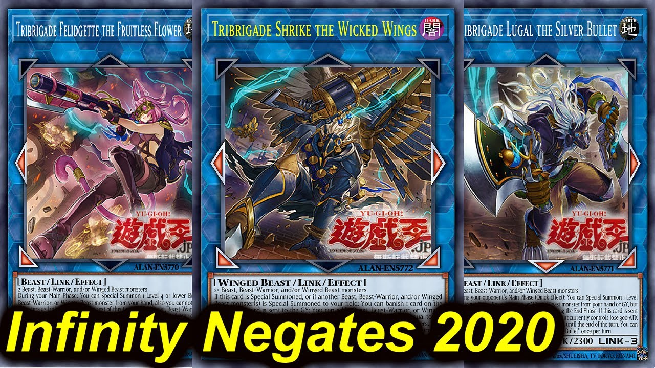 TRIBRIGADE INFINITY NEGATES DECK 2020 - BROKEN AF!!! GGWP!!! - YouTube