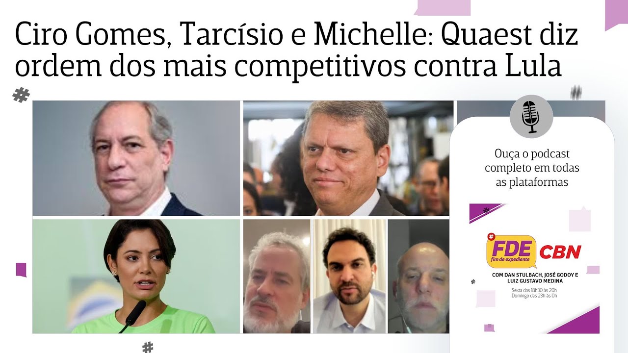 Quais os nomes mais competitivos contra Lula em 2026? Ciro Gomes ...