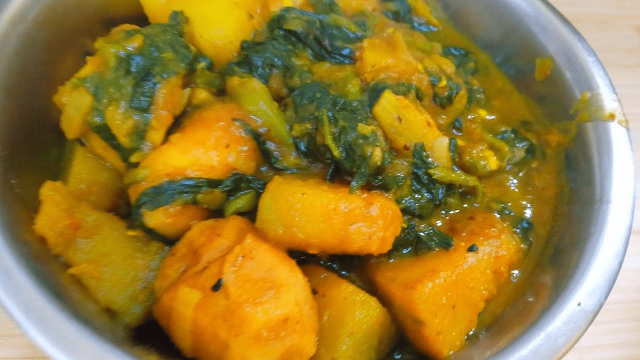 Bengali Comfort Food Pui Shak er Ghonto Secrets REVEALED - YouTube