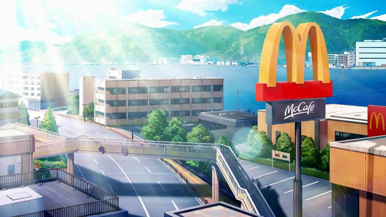 McDonald's Anime Commercial - YouTube