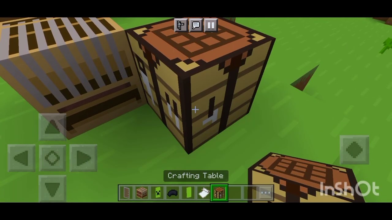 Minecraft creeper shield!🔥||how to make costom creeper shield in ...