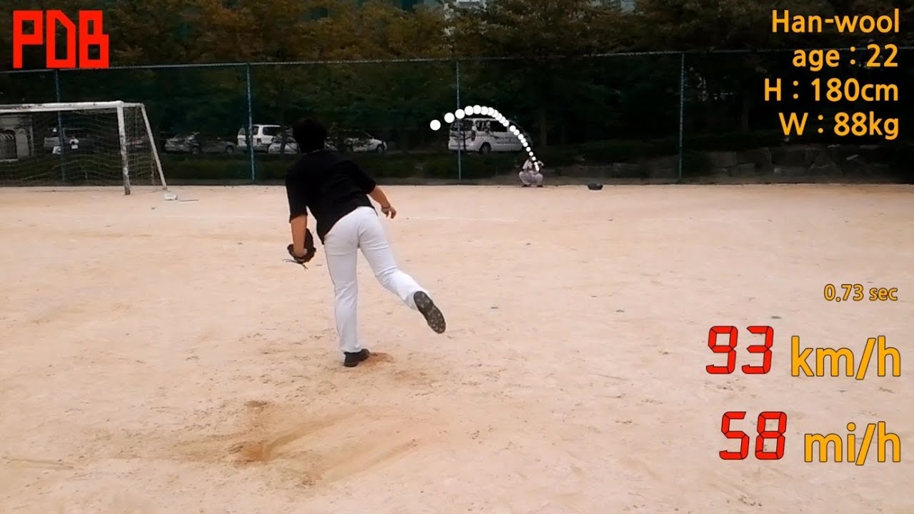 two seam fastball curve pitcher 74mile/h [カーブ, 直球] - YouTube