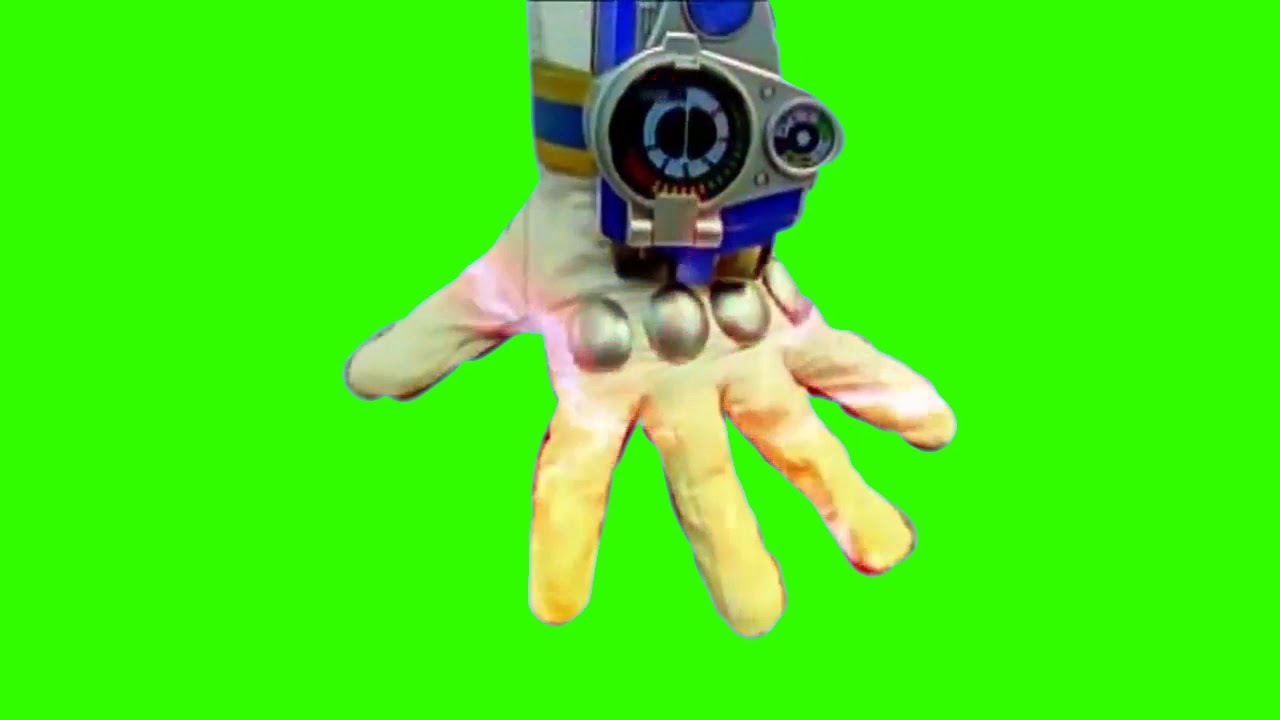Green screen Power Rangers omega - YouTube