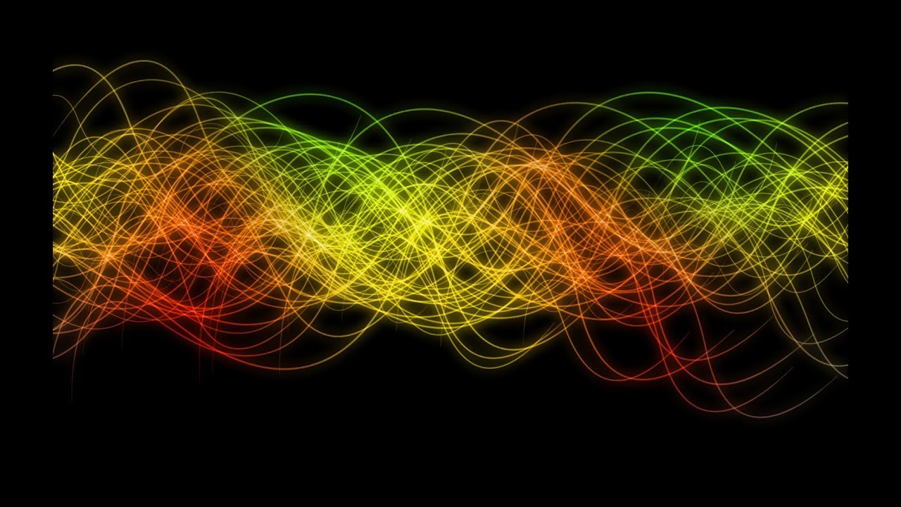 Photoshop Tutorial: Colorful Lines Wallpaper - YouTube