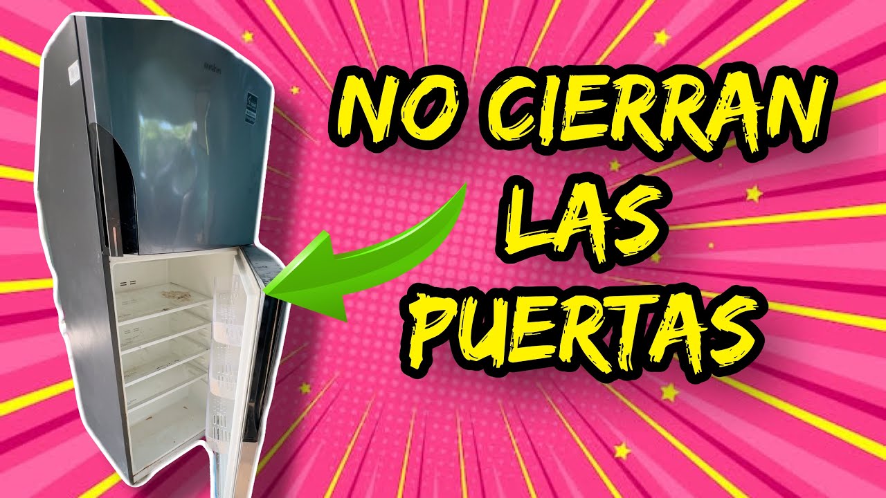 Así puedes reparar los empaques de tu nevera - YouTube