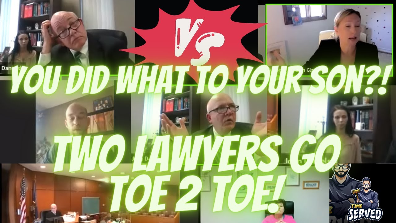 You Threw What at Your Child? Two Lawyers Go Toe to Toe, Judge Plays ...