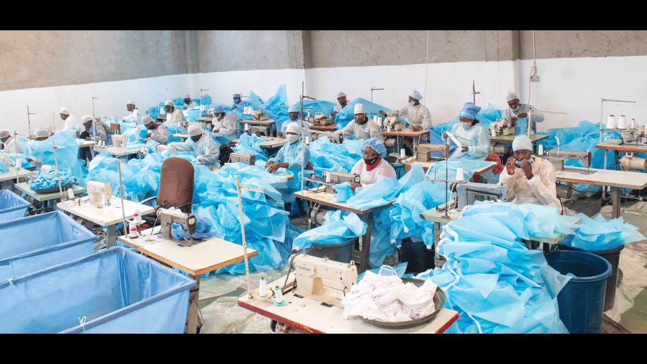 Factory tour of our PPE manufacturing facility - YouTube