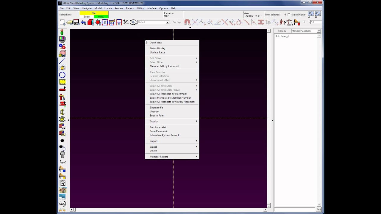 Lesson 5 (Modeling Getting Started) - How/2 Get Started in SDS/2 v7.2 ...