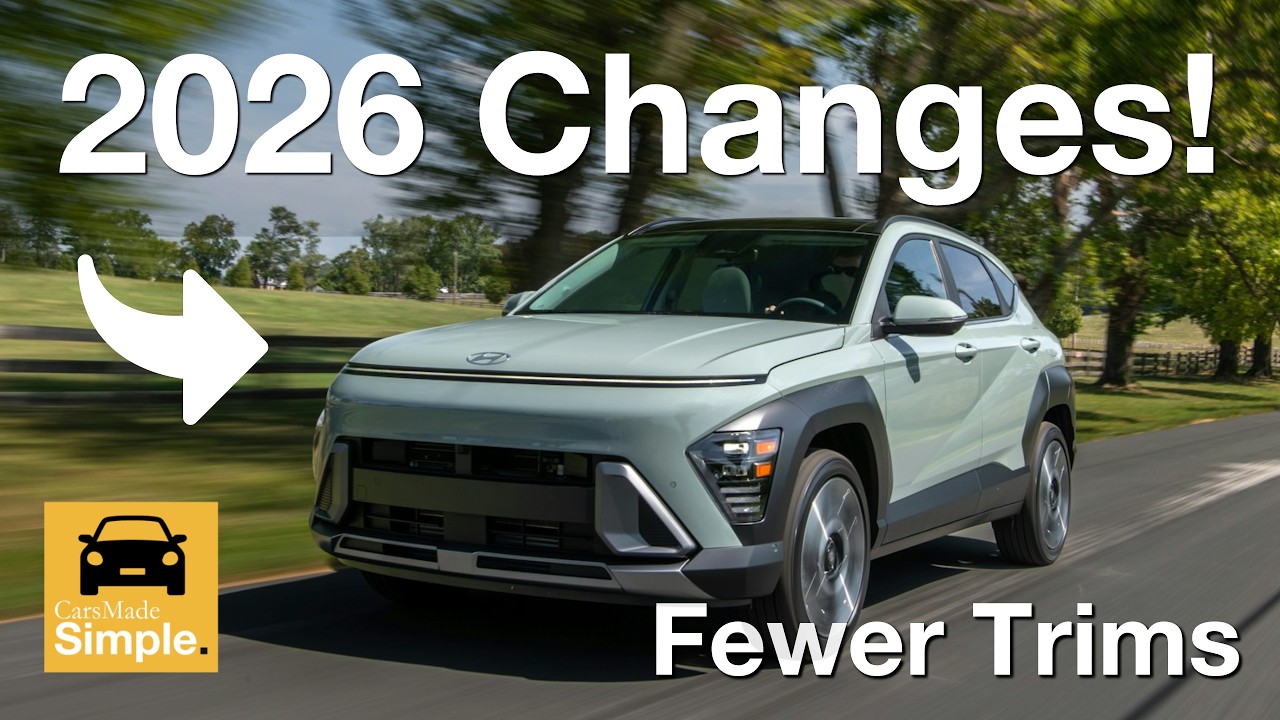 2026 Hyundai Kona Full Change List | No More N-Line, Big Packaging ...