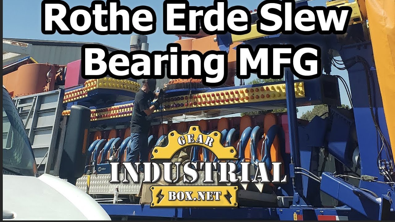 Rothe Erde Slew Bearing MFG - YouTube