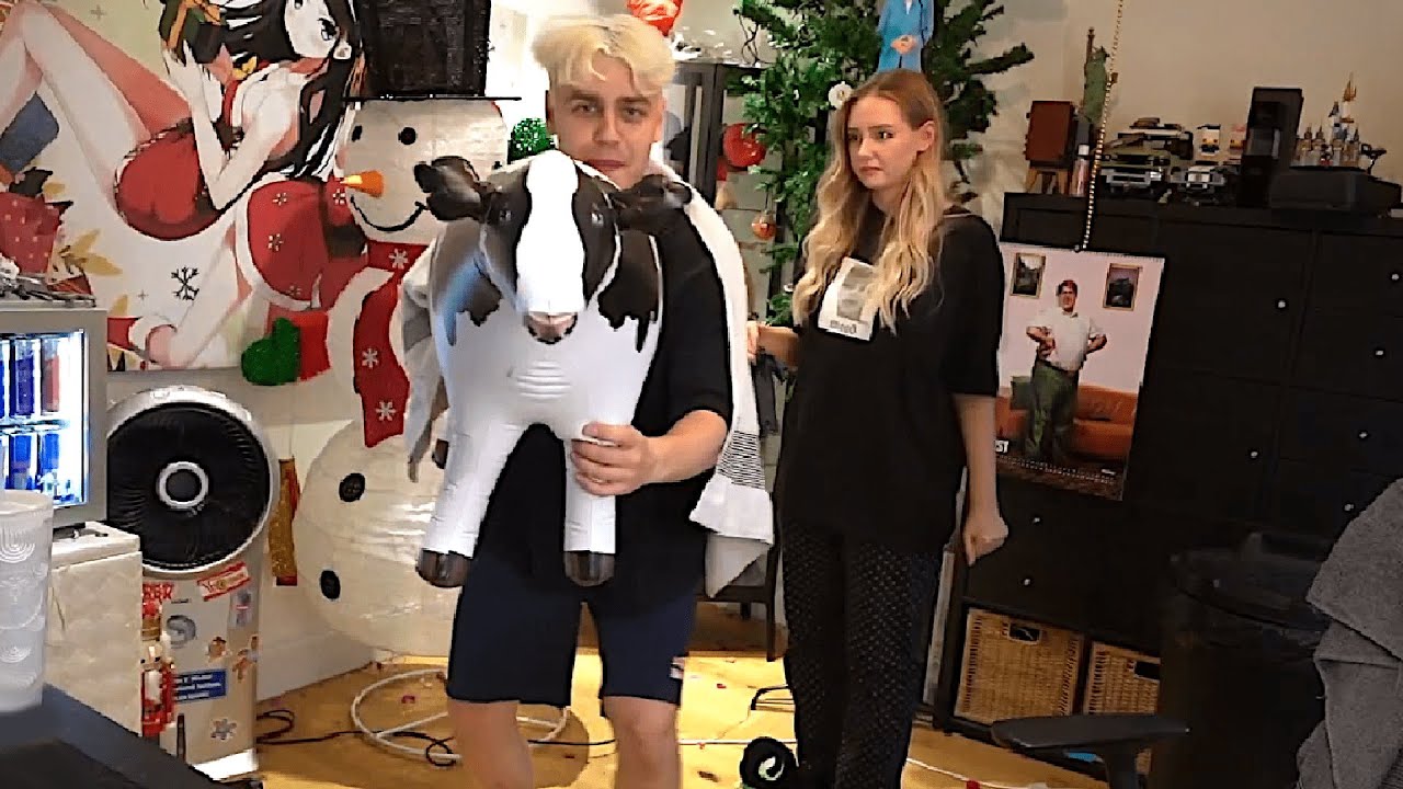 Papaplatte und Masha haben Spaß mit Milky - YouTube