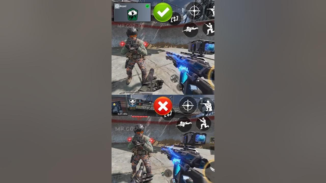 Amped Perk Other Perk Settings in CODM BR 💯🔥Codmobile🤕CODM Pro Setting #shorts #codmbr #codm #ff ...