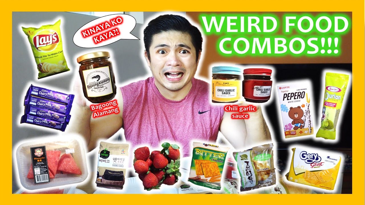 WEIRD FOOD COMBINATIONS FEAT. FILIPINO CONDIMENTS! | HappyCarpie 6 [ENG ...